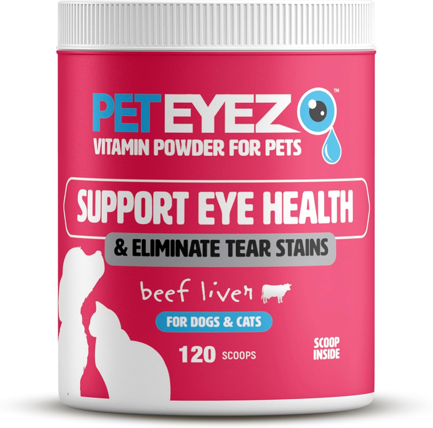 Amazon.com : Pet Eyez Vitamin Powder for Pets - Supports Eye Health ...