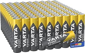 VARTA POWER ON DEMAND AAA FOL10x10 PBOX : Amazon.com.tr: Elektronik