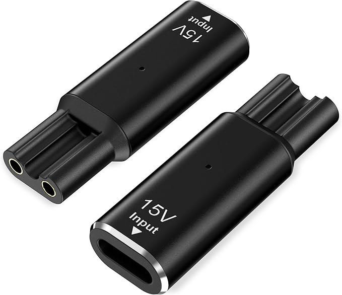 Amazon.com: Nincha 15V Type-C Shaver Charging Adapter for Philips ...