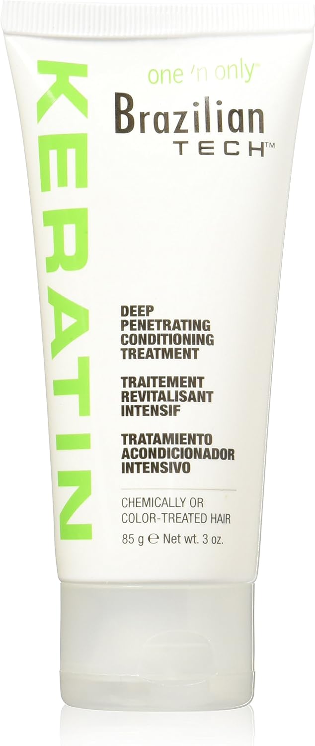 Brazilian Tech Keratin Deep Penetrating Conditioner 85 g : Amazon.co.uk ...