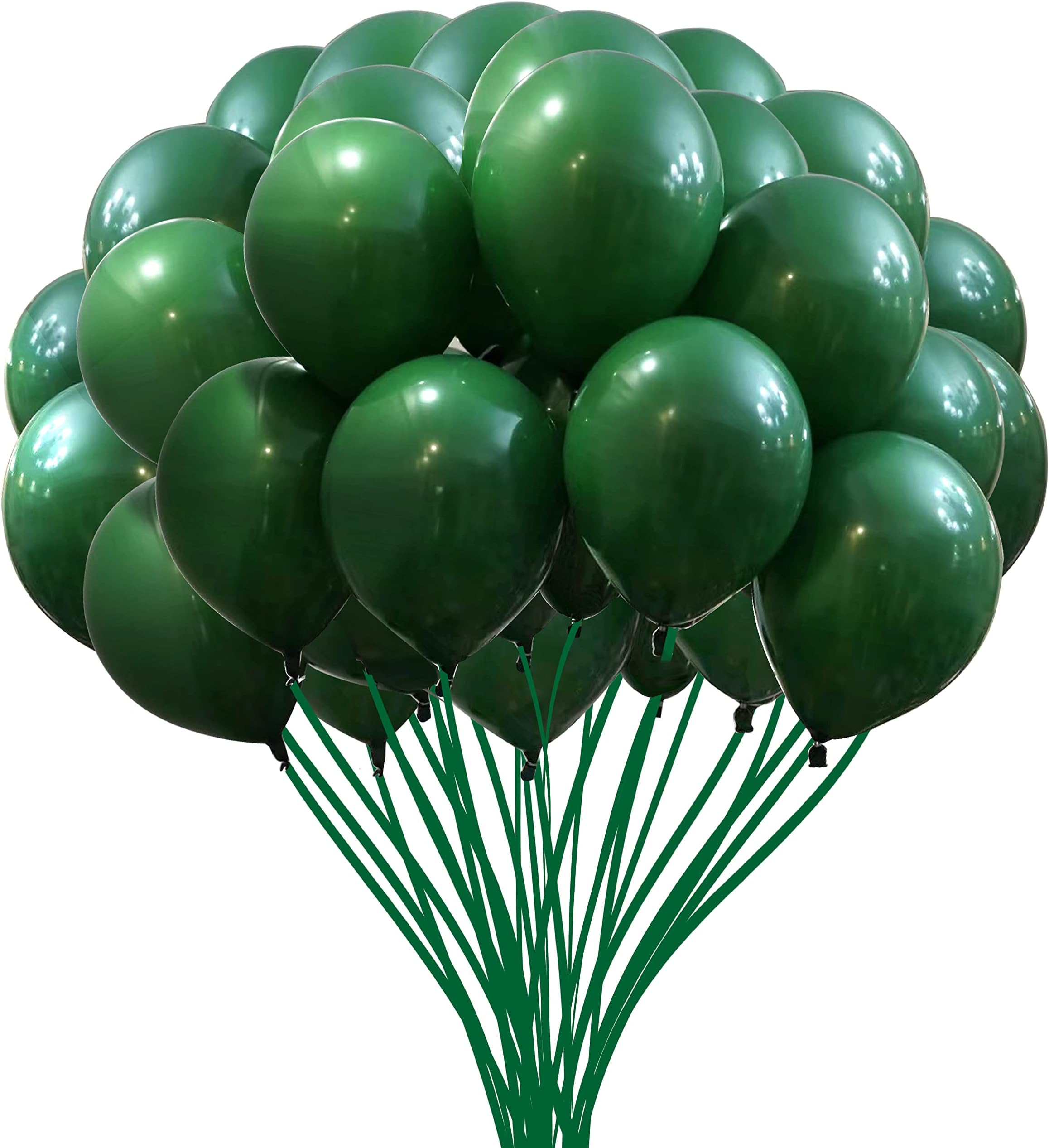 Amazon.com: Forest Green Latex Balloons, 12" (10-Pack) - Premium ...