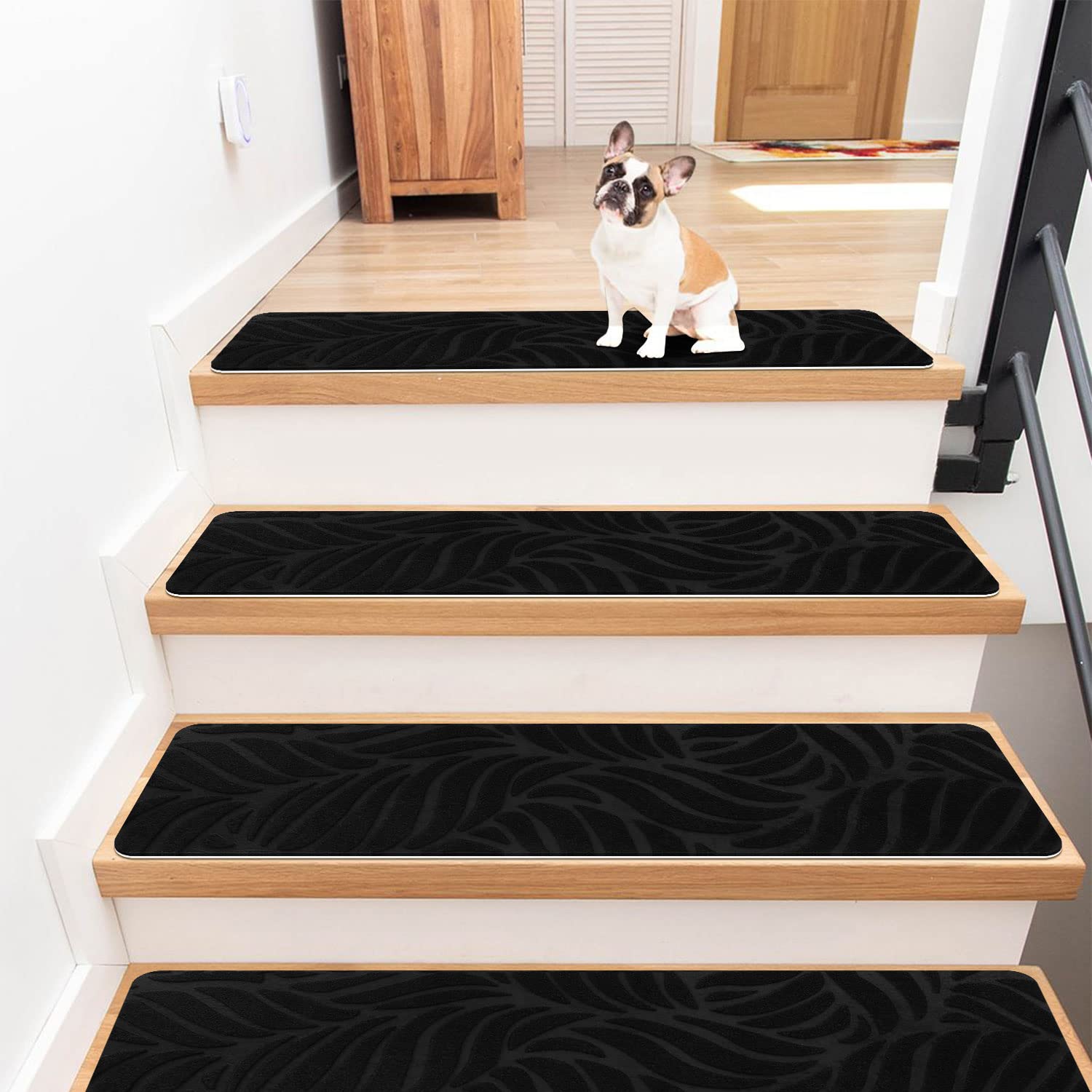 Snapklik.com : GOYLSER 15 Pack Carpet Stair Treads For Wooden Step ...