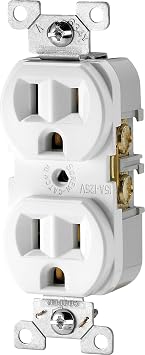 Amazon.com: Cooper Wiring Devices CR15W-SP-L Commercial Grade Straight ...