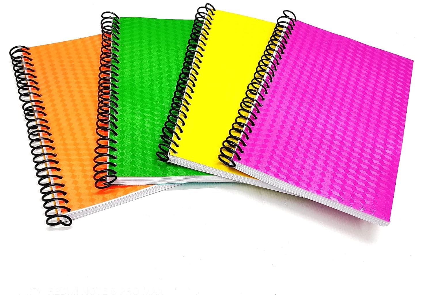 Uniqpal Spiral Notebook Unruled A4 Size Register-Set Blank Plain 200 ...