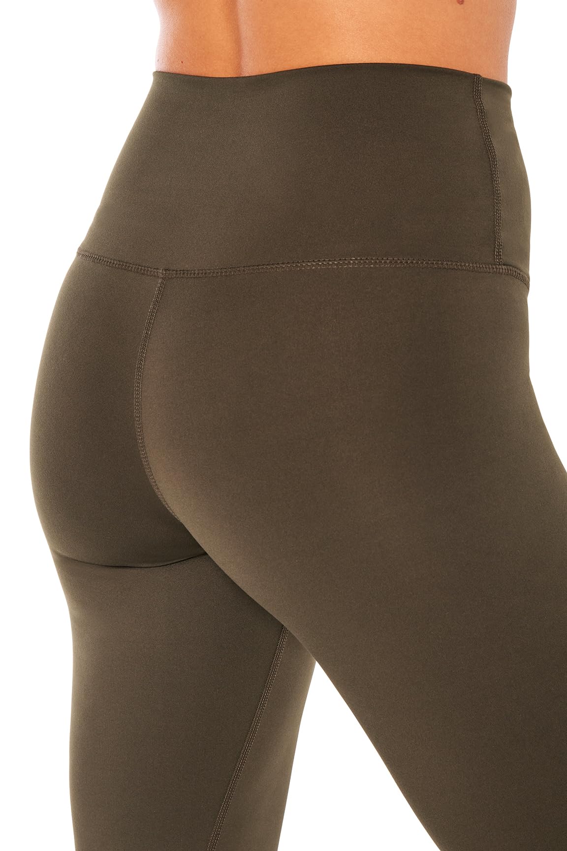 Snapklik.com : Zobha Womens Daily Ultra High Rise Slit Front Flare Pant