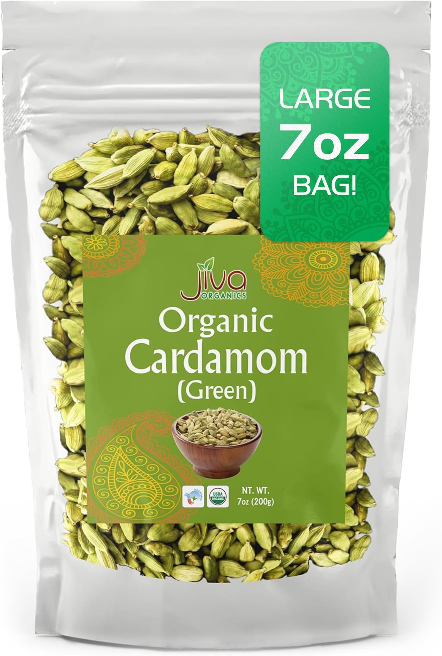Amazon.com : Frontier Co-op Organic Whole Cardamom Pods, 1-Pound, Sweet ...