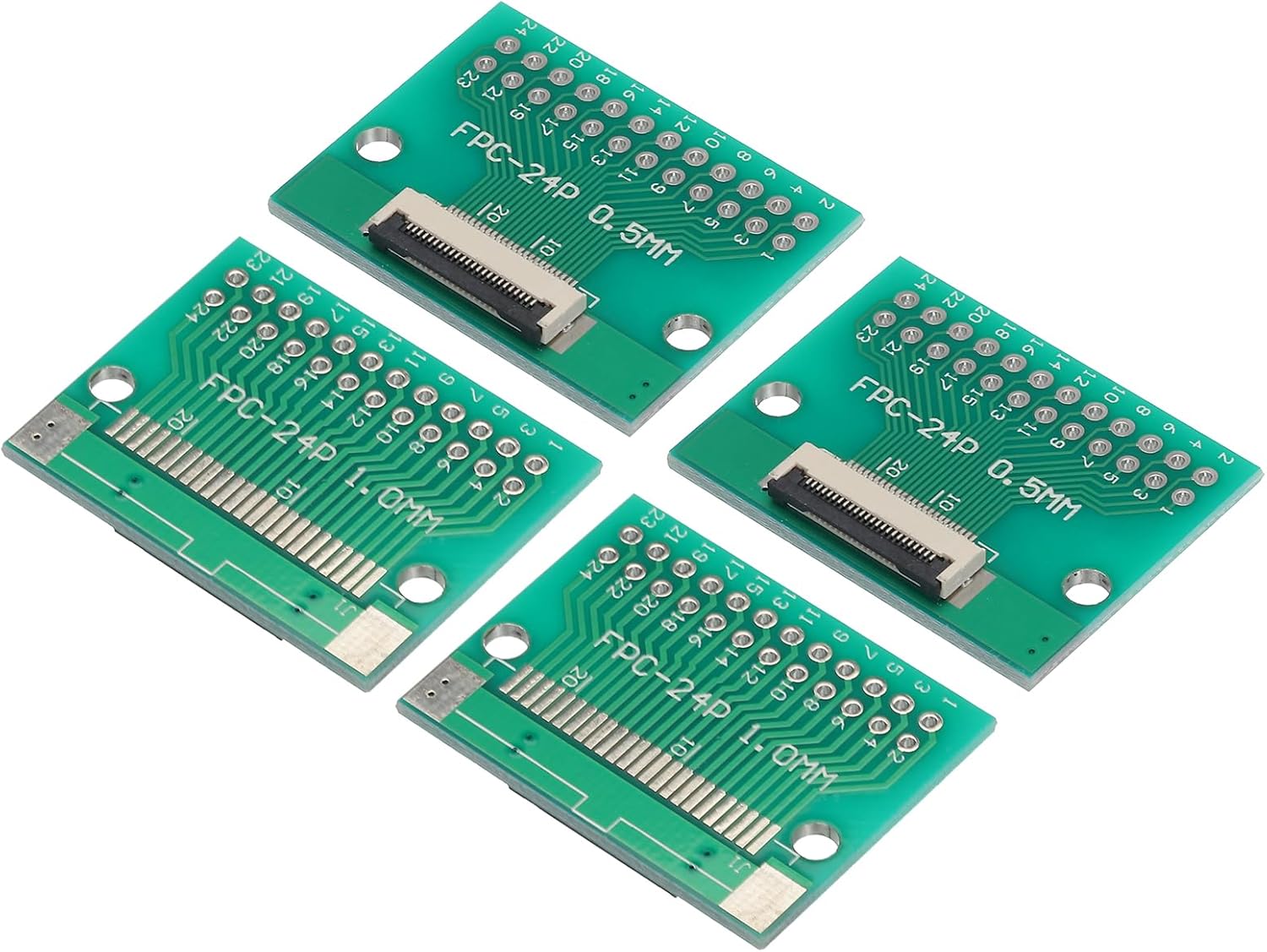 Amazon.com: MECCANIXITY FPC FFC PCB Converter Board 24P 0.5mm on Socket ...