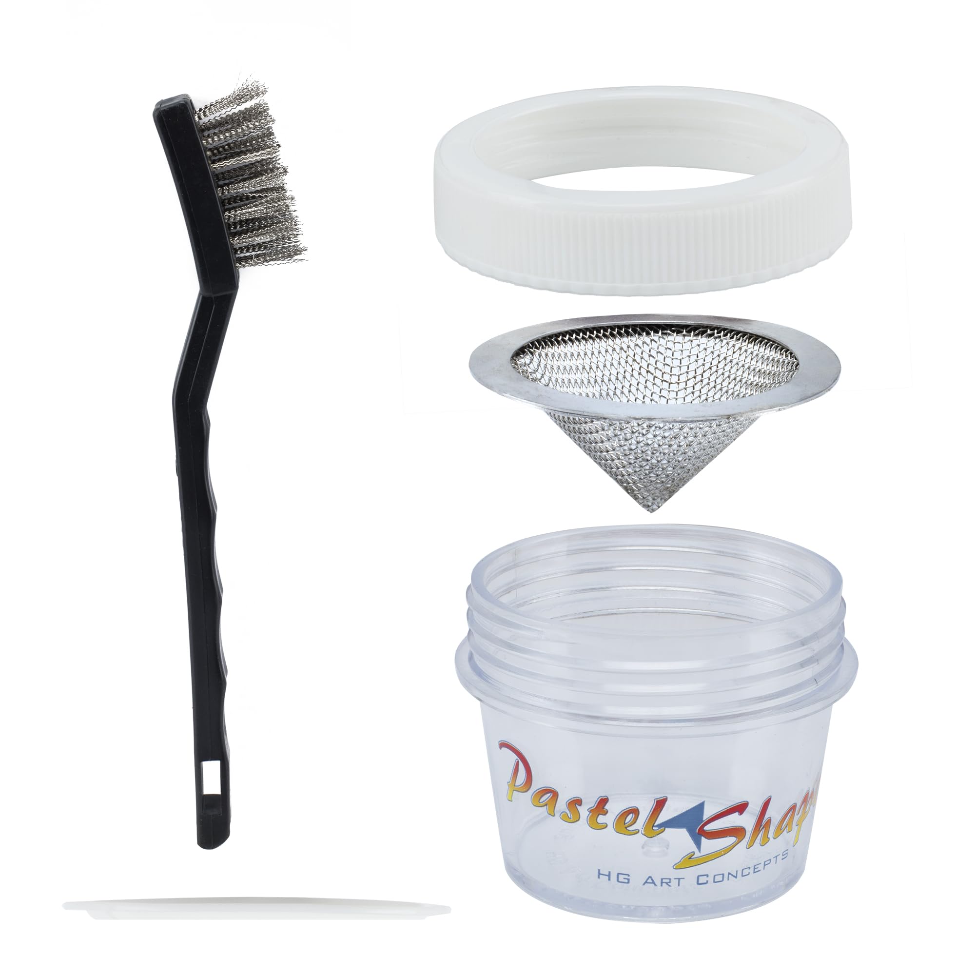 Amazon.com: Pastel Sharpener & Shaper with Storage Jar Shapes Soft ...