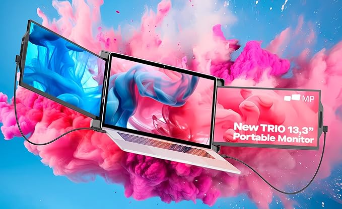 Amazon.com: Mobile Pixels New Trio Portable Laptop Monitor Extender ...