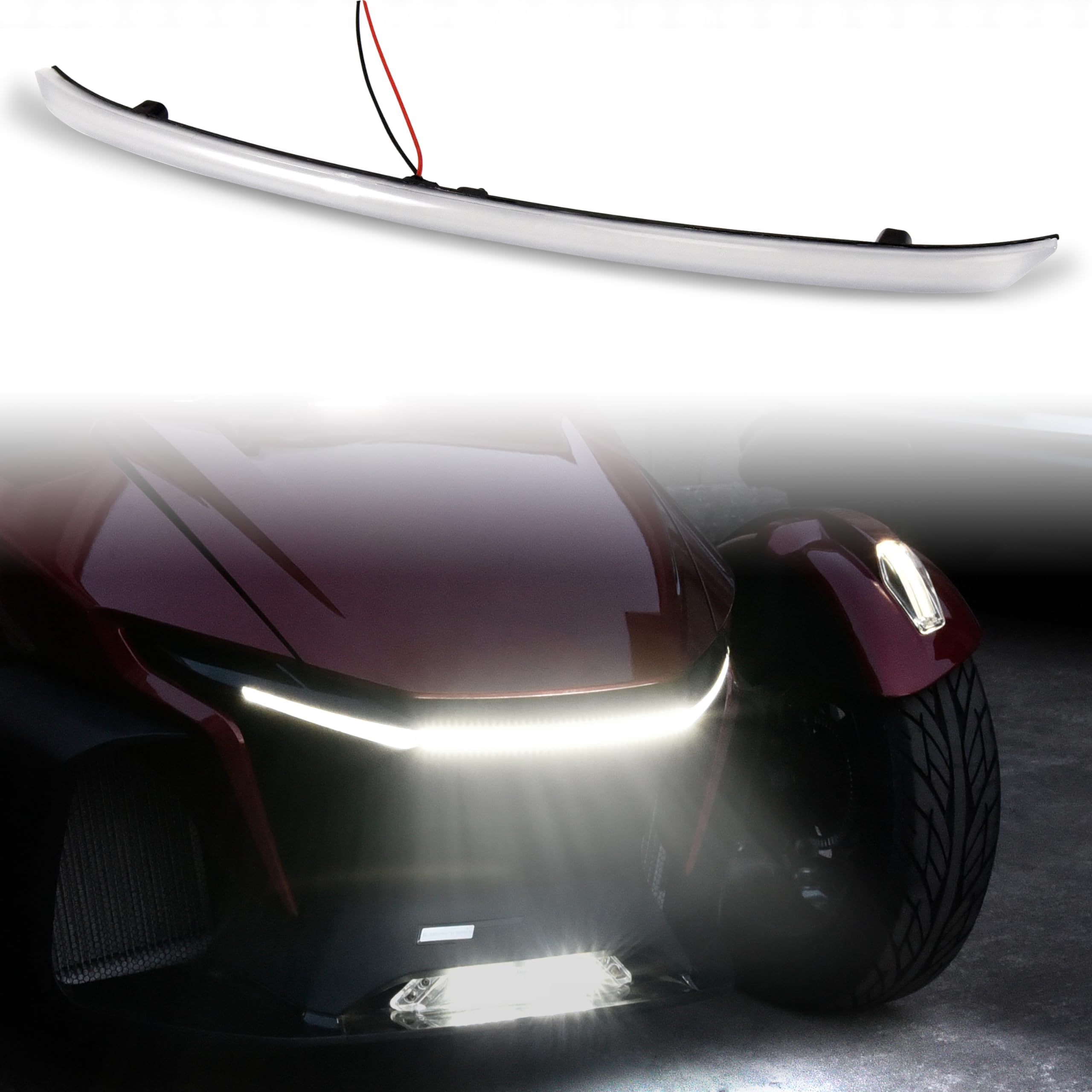 Amazon.com: SAUTVS LED Center Accent Light Kit for Can-Am Spyder RT ...