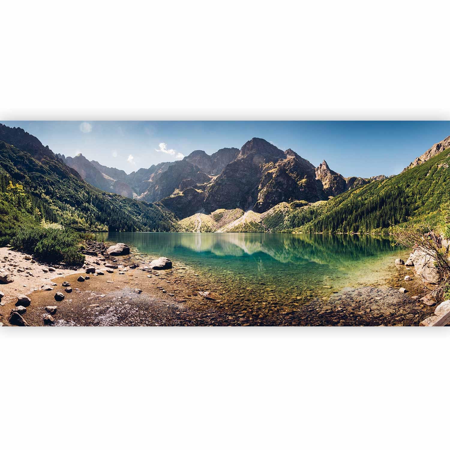 Amazon.com: artgeist Wall Mural Peel and Stick Landscape 212x98 in ...