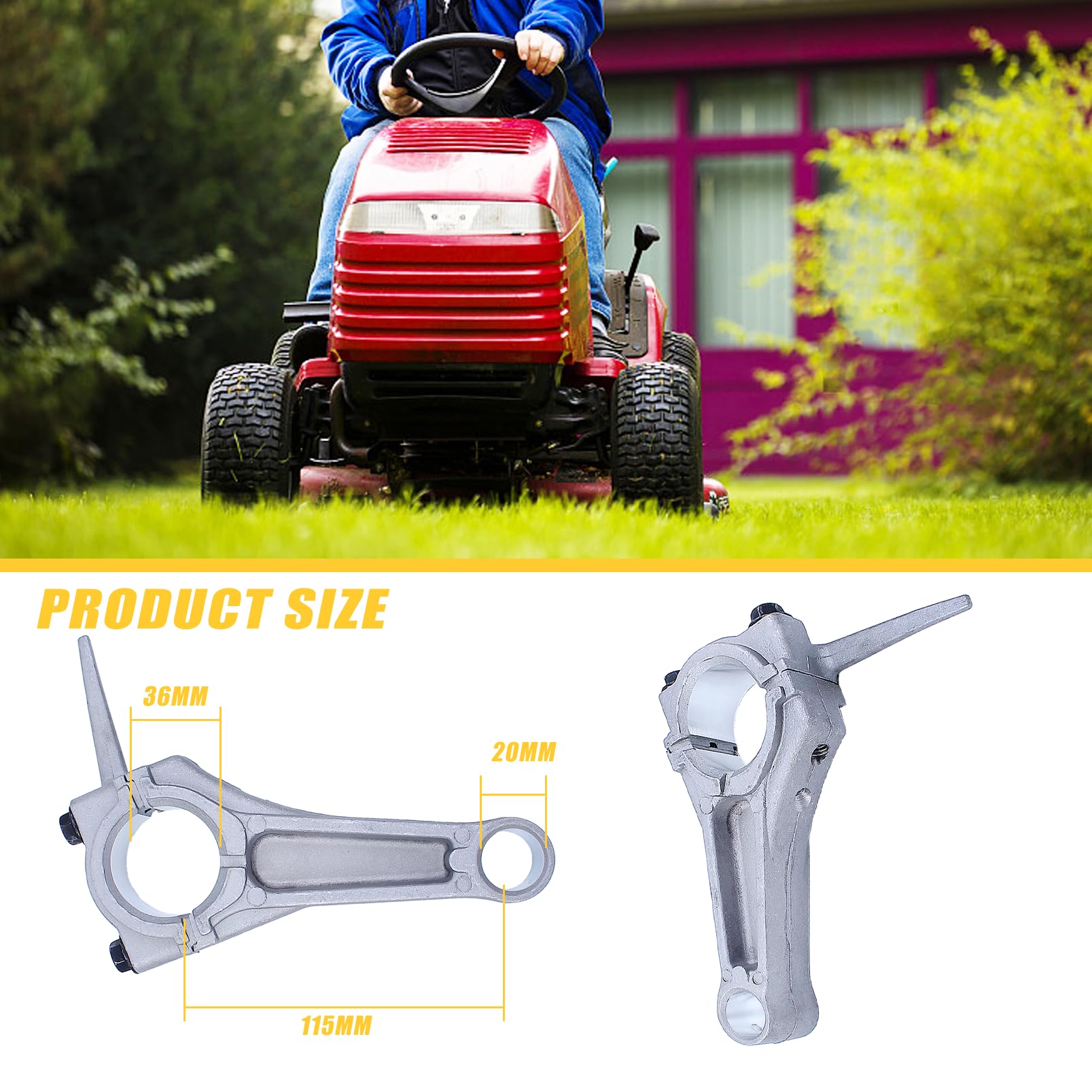GX340 GX390 Connecting Rod Replacement Honda GX340 GX390 Connecting Rod ...