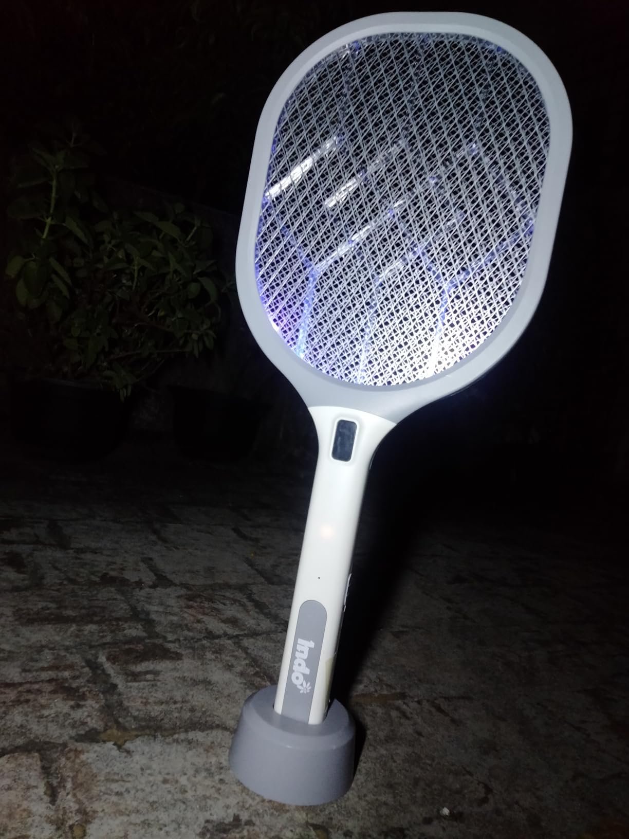 INDO 2 in 1 Mosquito Killer Racket with UV Light| Mosquito Bat with ...