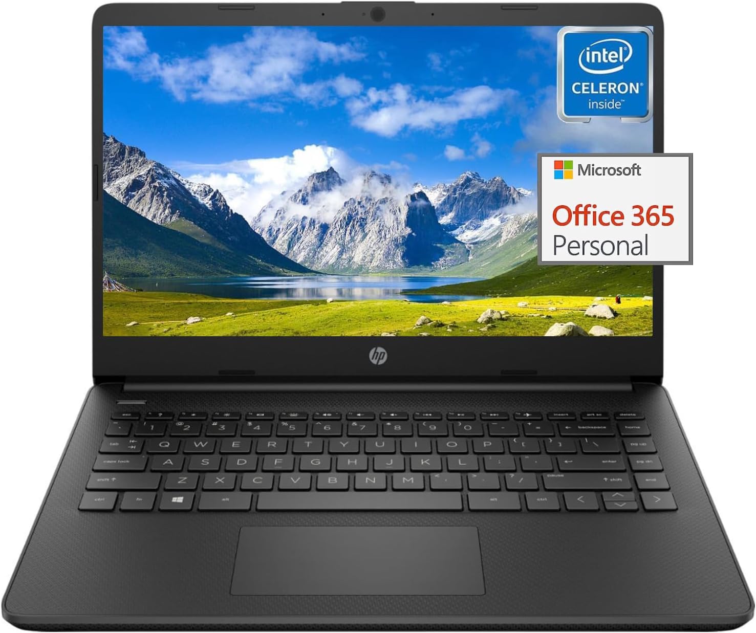 Amazon.com: HP 14" Laptop for Student and Business - HD Display, Intel ...