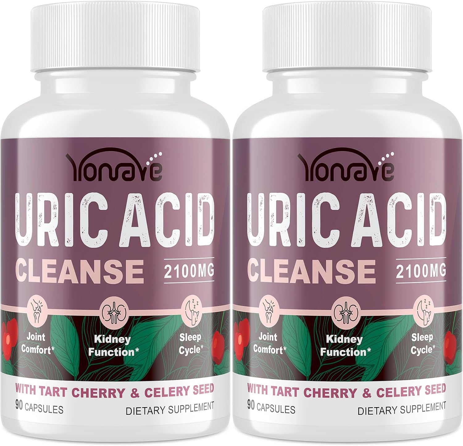 Amazon.com: Yonrave Uric Acid Cleanse & Detox - Tart Cherry Capsules ...