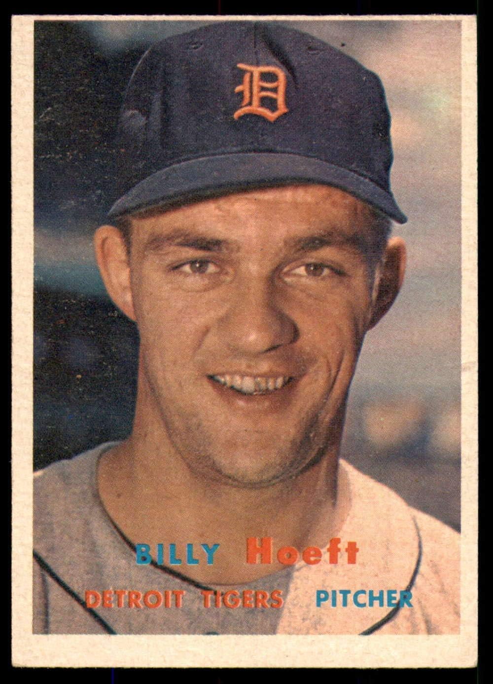 Amazon.com: 1957 Topps #60 Billy Hoeft Excellent+ Tigers : Collectibles ...