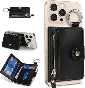 Amazon.com: Cavor Compatible with MagSafe Wallet,Magnetic Wallet for iPhone 16 Pro Max/15 Pro/14 ...