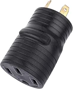 Amazon.com: SCITOO RV Electrical Adapter Plug 30AMP Male to 50AMP ...