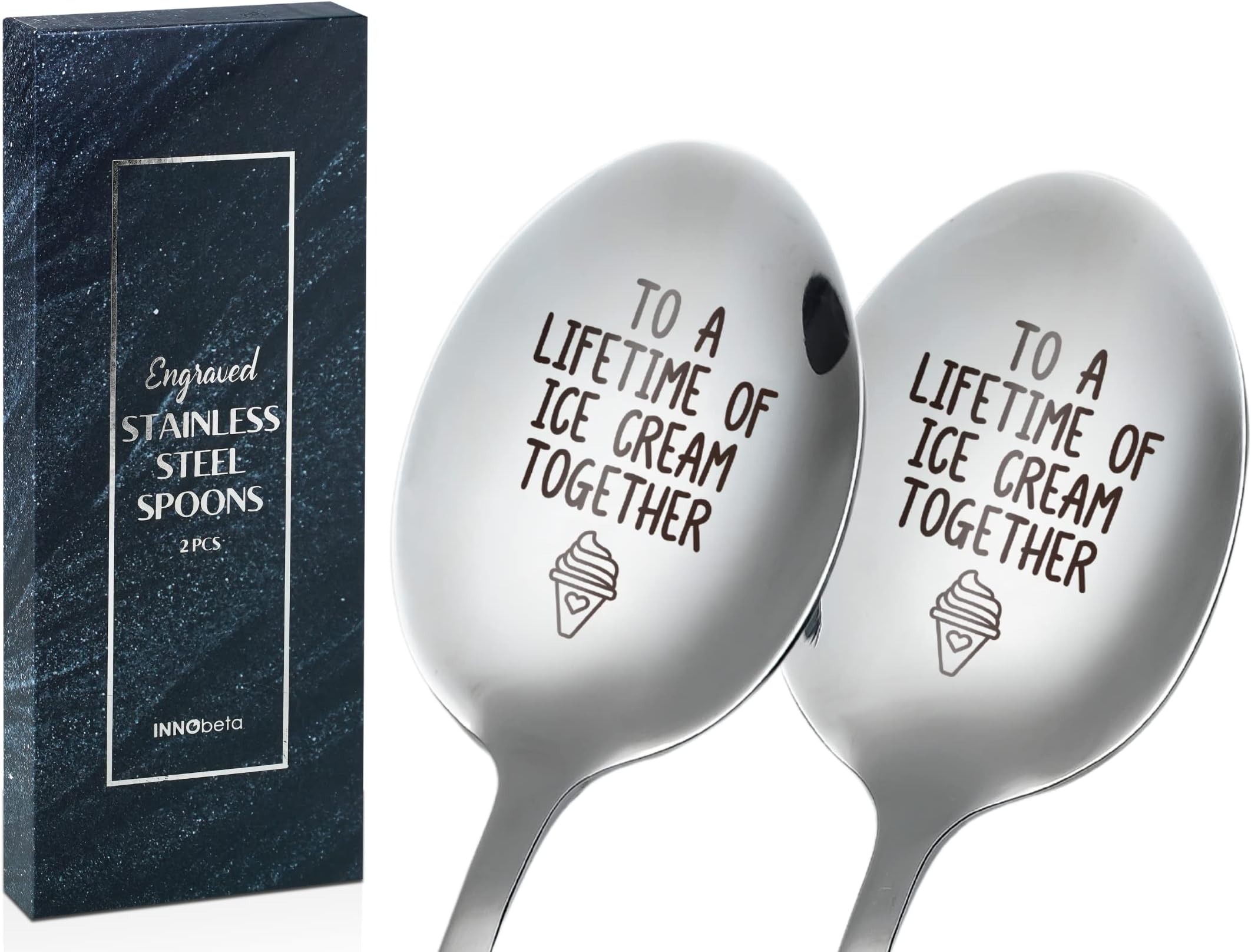 Amazon.com: Couples Gifts Coffee Spoons Set Coffee Lovers Gifts for ...