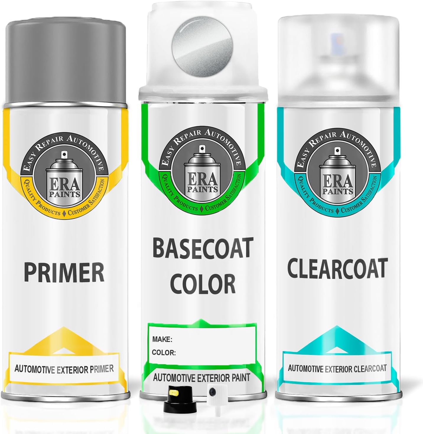 Amazon.com: ERA Paints 1F7 - Classic Silver Metallic for TOYOTA Exact ...