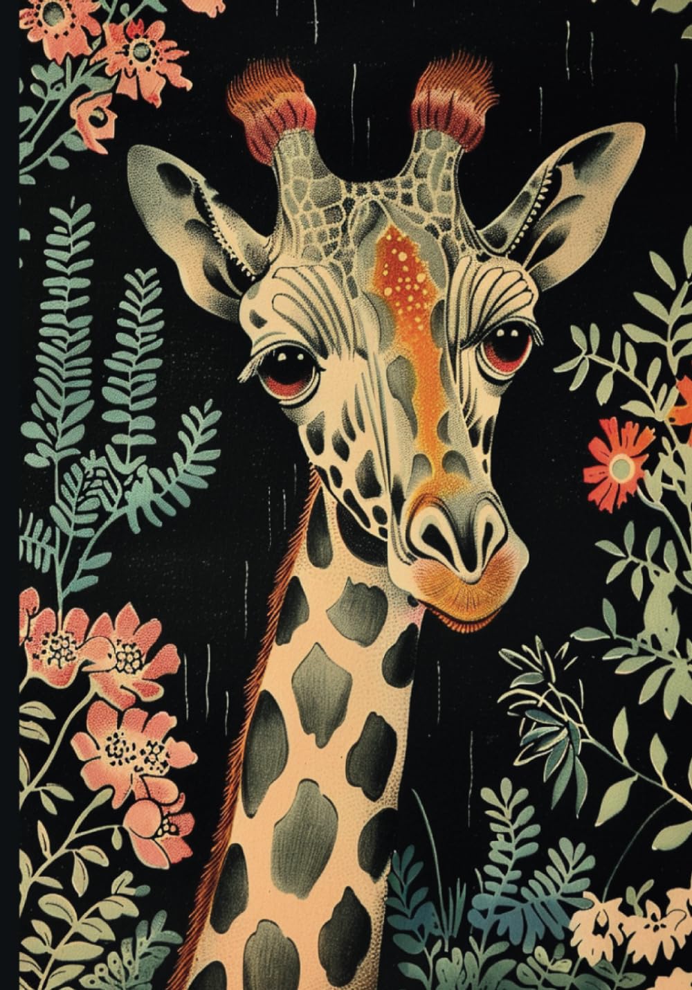 Amazon.com: Giraffe Planner 2024: Monthly Datebook and Agenda, Two ...