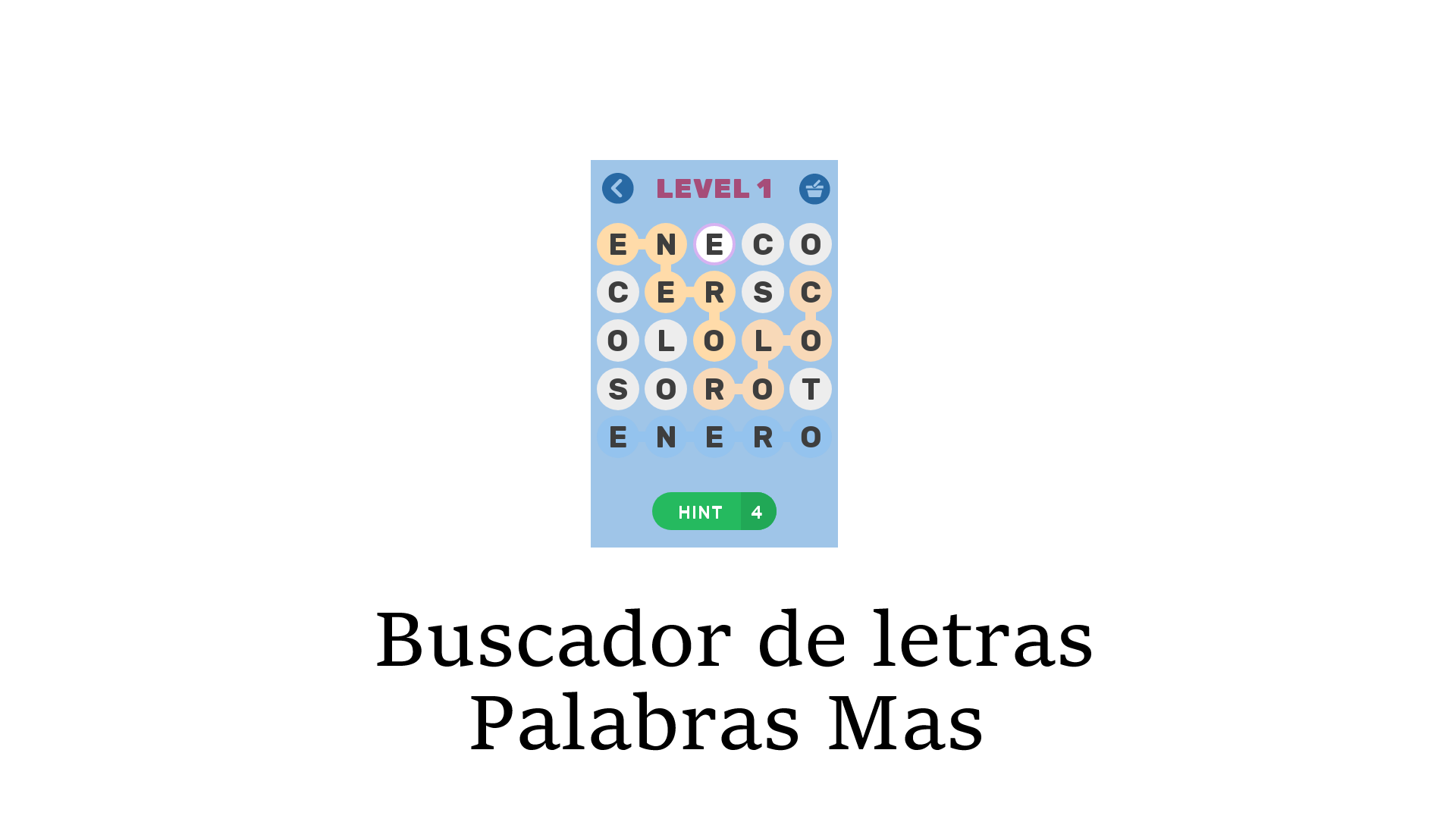 Palabras Mas - Buscador De Palabras Juego - App on Amazon Appstore