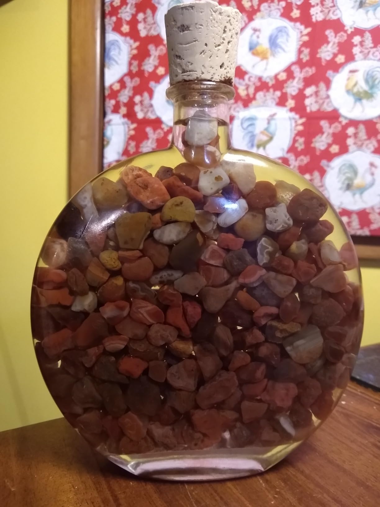 Amazon.com: Flat Clear Glass Flower Vases - Hewory Unique Round Glass ...