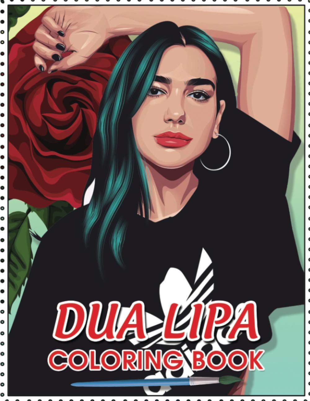 Buy Dua Lipa Coloring Book: Coloring Books for Alls Fans of Dua Lipa ...