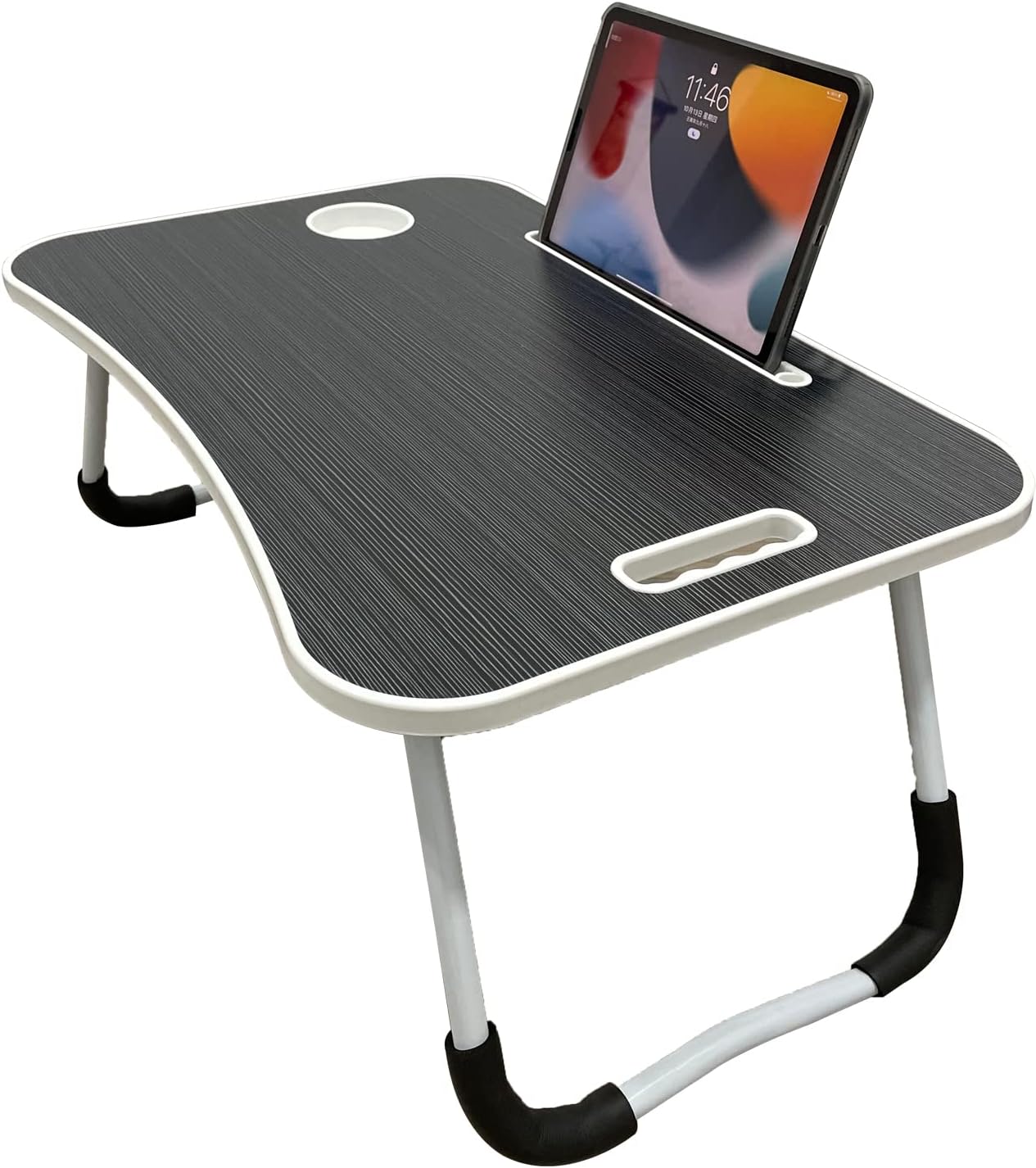 Amazon.com: Lap Desk for Laptop, Portable Laptop Stand for Bed, Cup ...