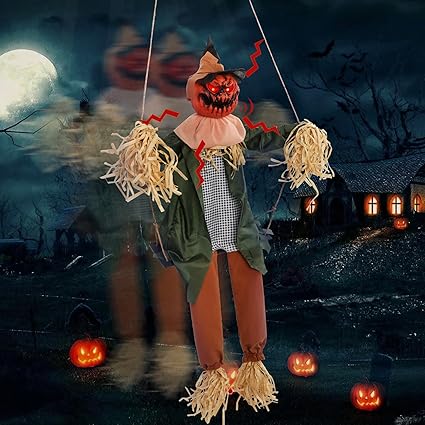 Amazon.com: Scary Halloween Decorations Outdoor, Halloween Hanging ...