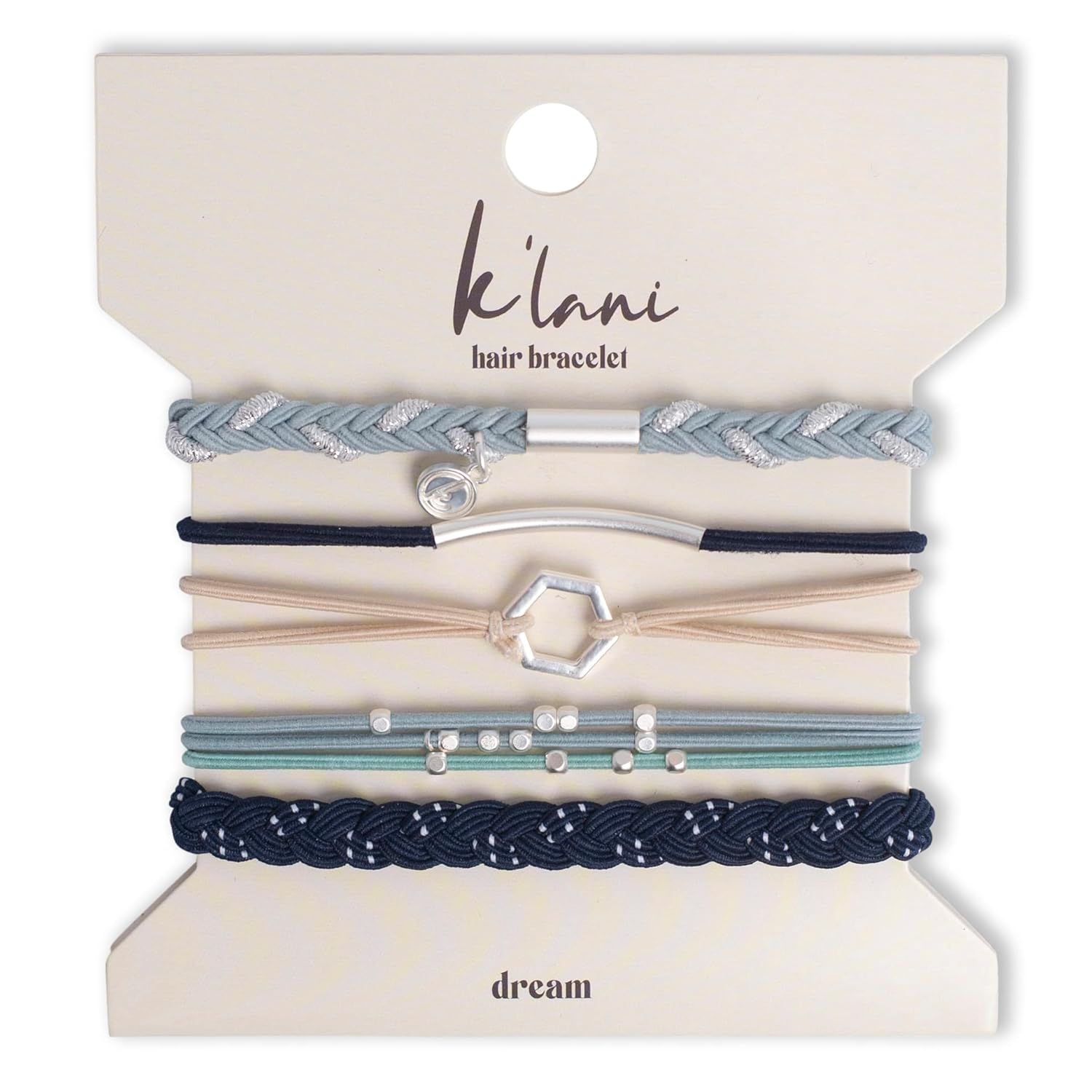 Amazon.com : K’lani - Boho Friendship Hair Tie Bracelets for Women | 2 ...