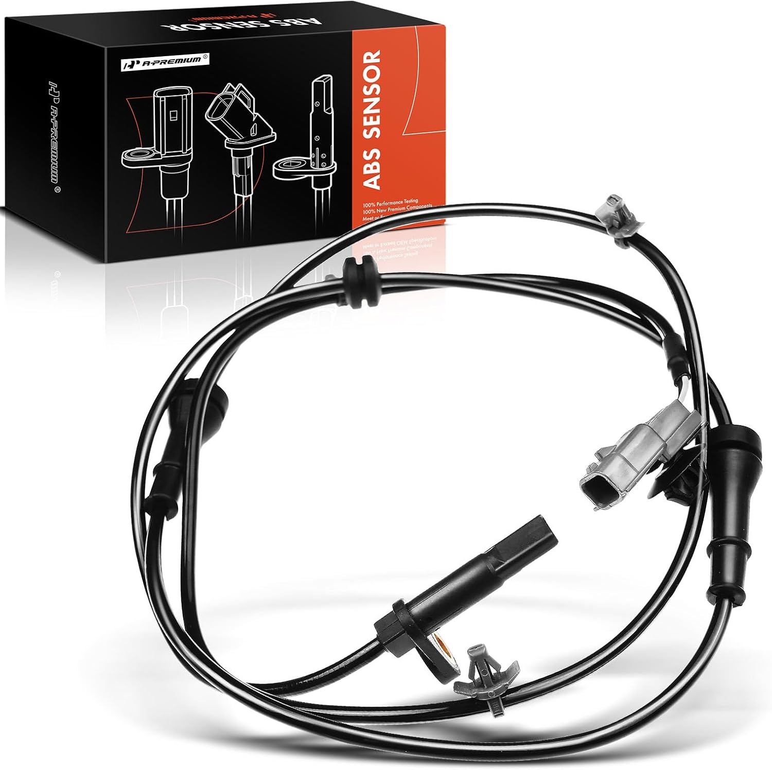 Amazon.com: A-Premium ABS 車輪速度感測器 相容於 Nissan 型號 - Juke 2011 2012 2013 ...