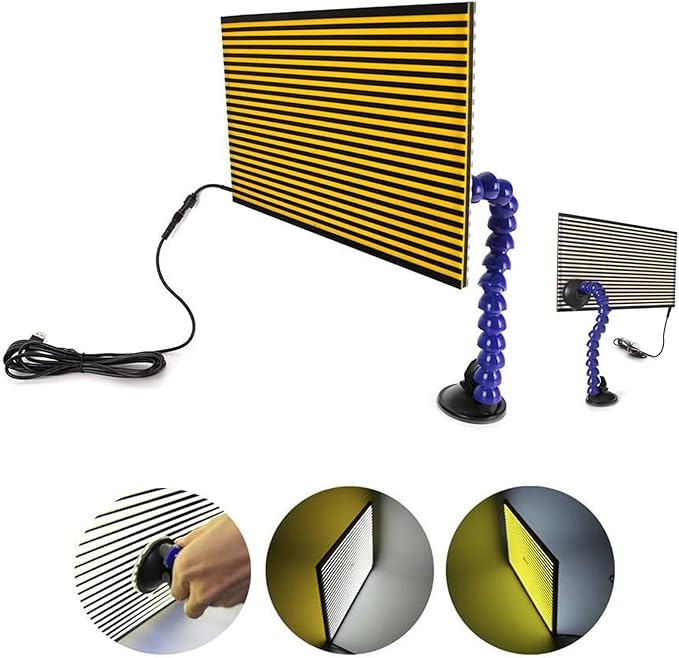 Amazon.com: Tgzwme Paintless Dent Repair LED Line Board Double Stripe ...