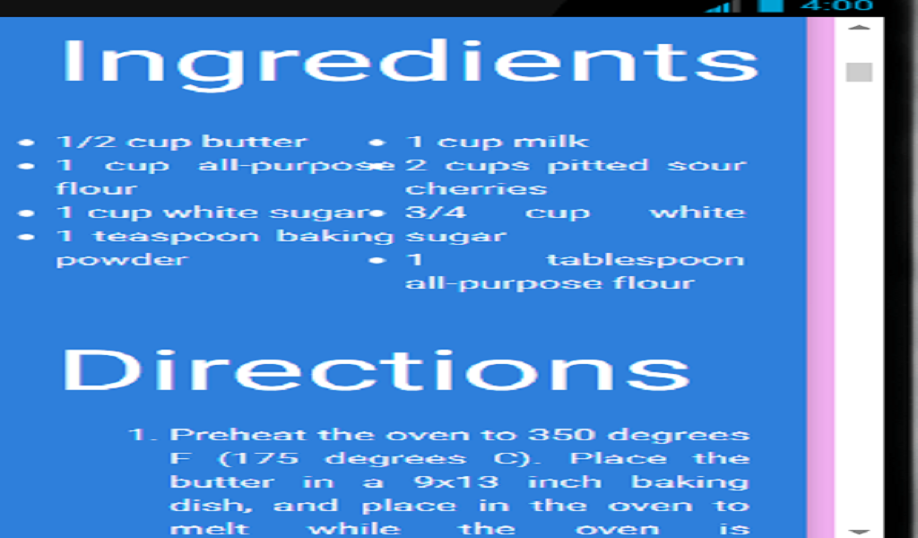Quick and Easy Dessert Recipes - App on Amazon Appstore