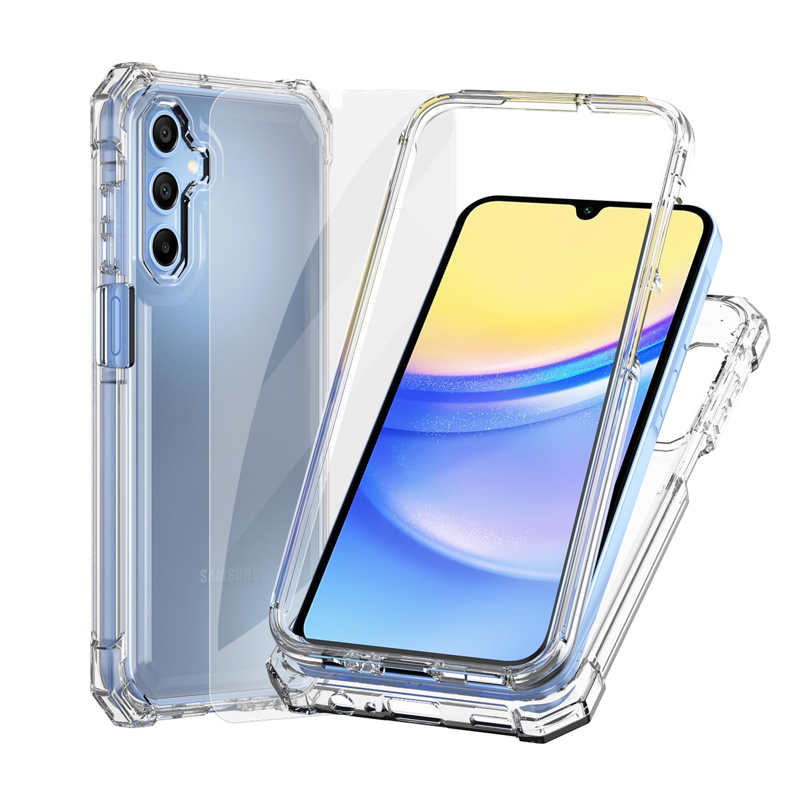 Amazon.com: Ailiber for Samsung Galaxy A35 5G Phone Case, Samsung A35 5G Case with Screen ...