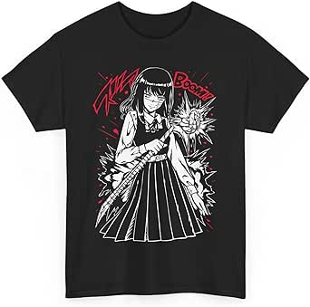 Amazon.com: ASA Mitaka Chainsaw Anime Man T-Shirt Unisex Makima ...
