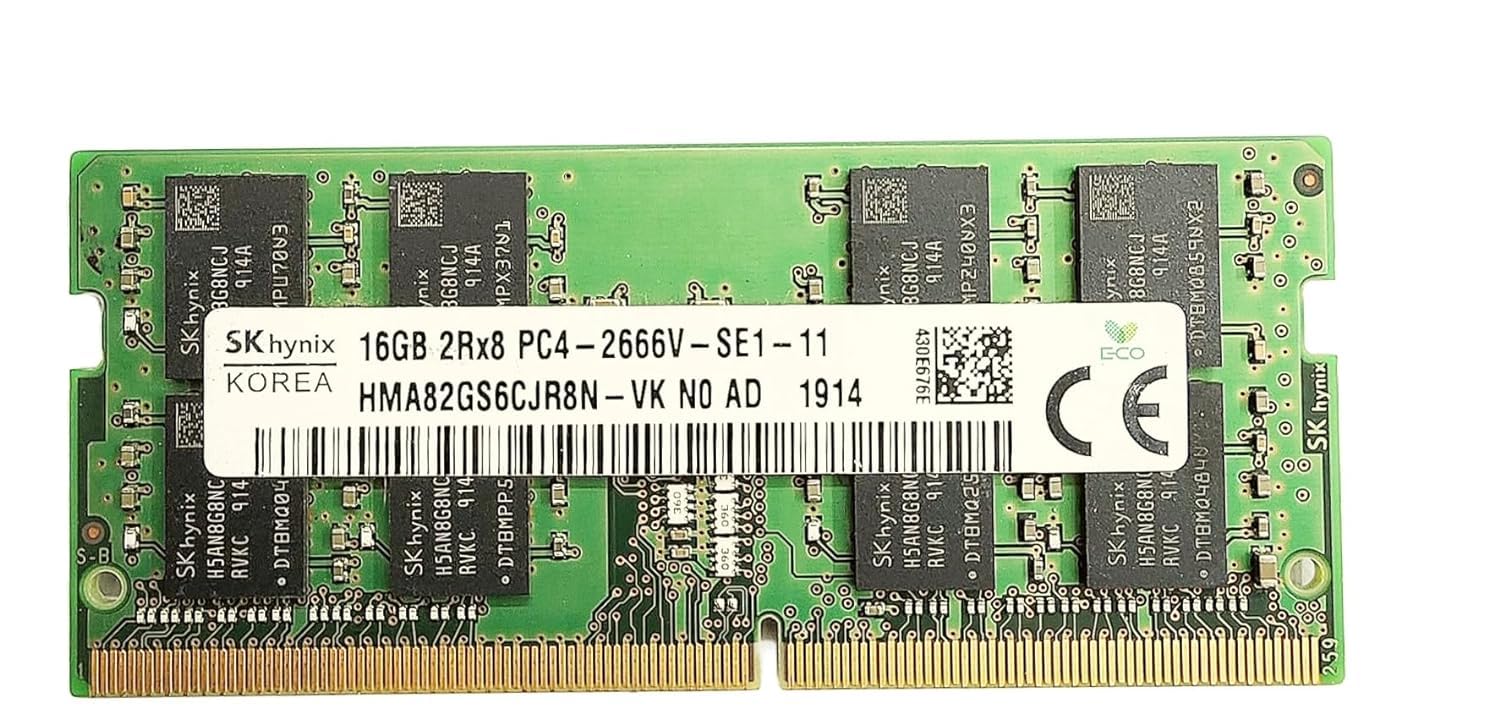 Amazon.in: Buy SK hynix Laptop 16GB DDR4 2666Mhz HMA82GS6CJR8N-VK ...