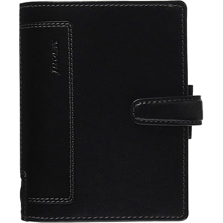Filofax 25115 Pocket Holborn, 1 Week / 2 Pages, multilingual, Black ...