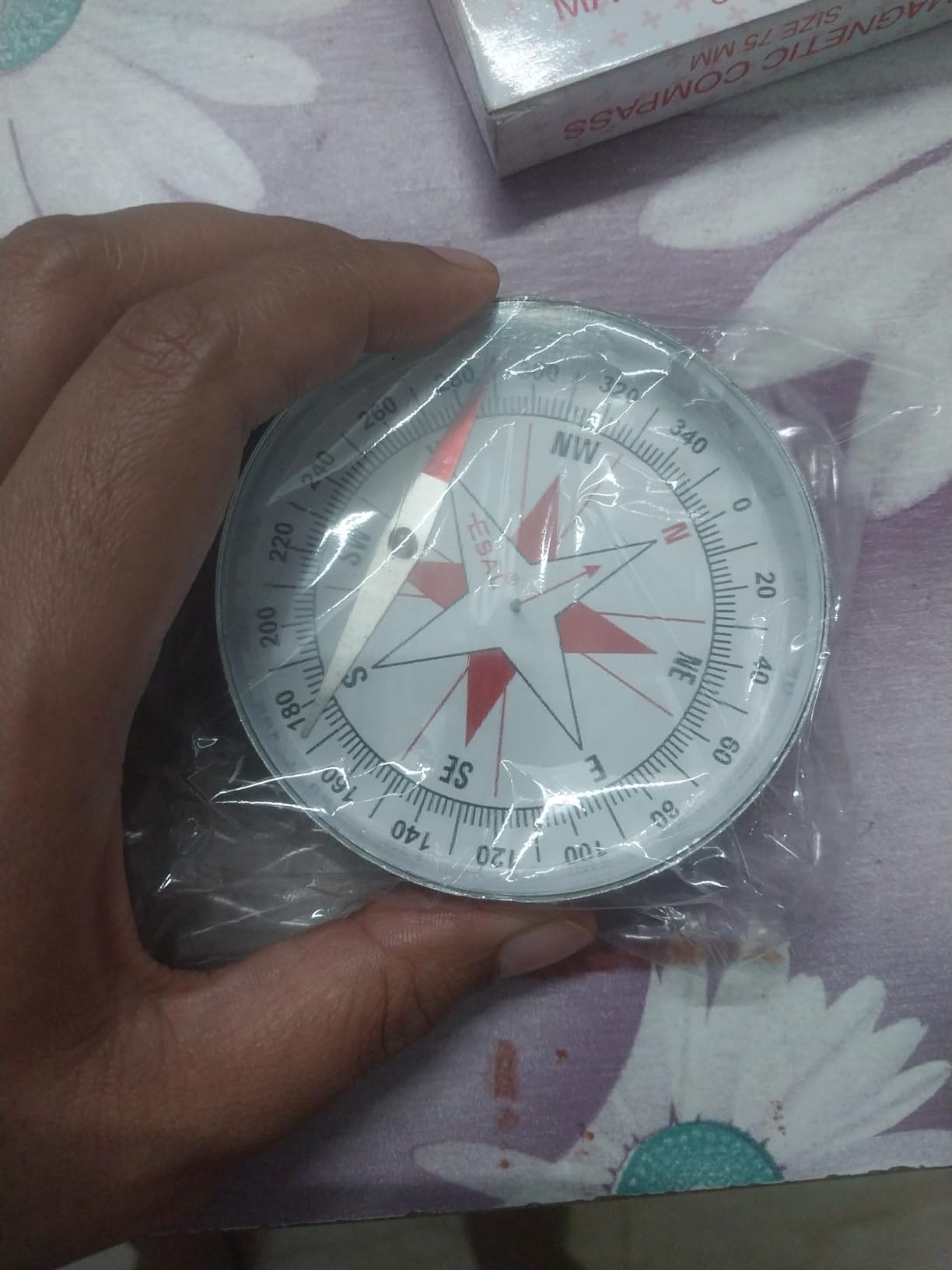 Bello Multipurpose Magnetic Compass for Direction (3 Inch) for School ...