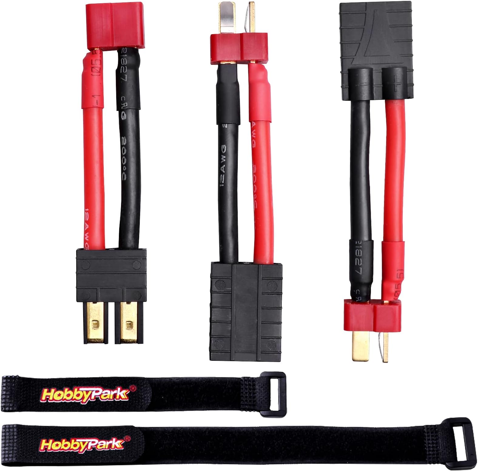 Amazon.com: Hobbypark RC Battery Adapter Connector for Traxxas TRX to ...