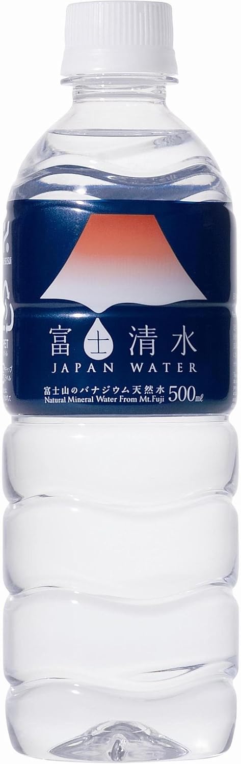 Amazon | 富士清水 JAPAN WATER 500ml | ミネラルウォーター | 通販