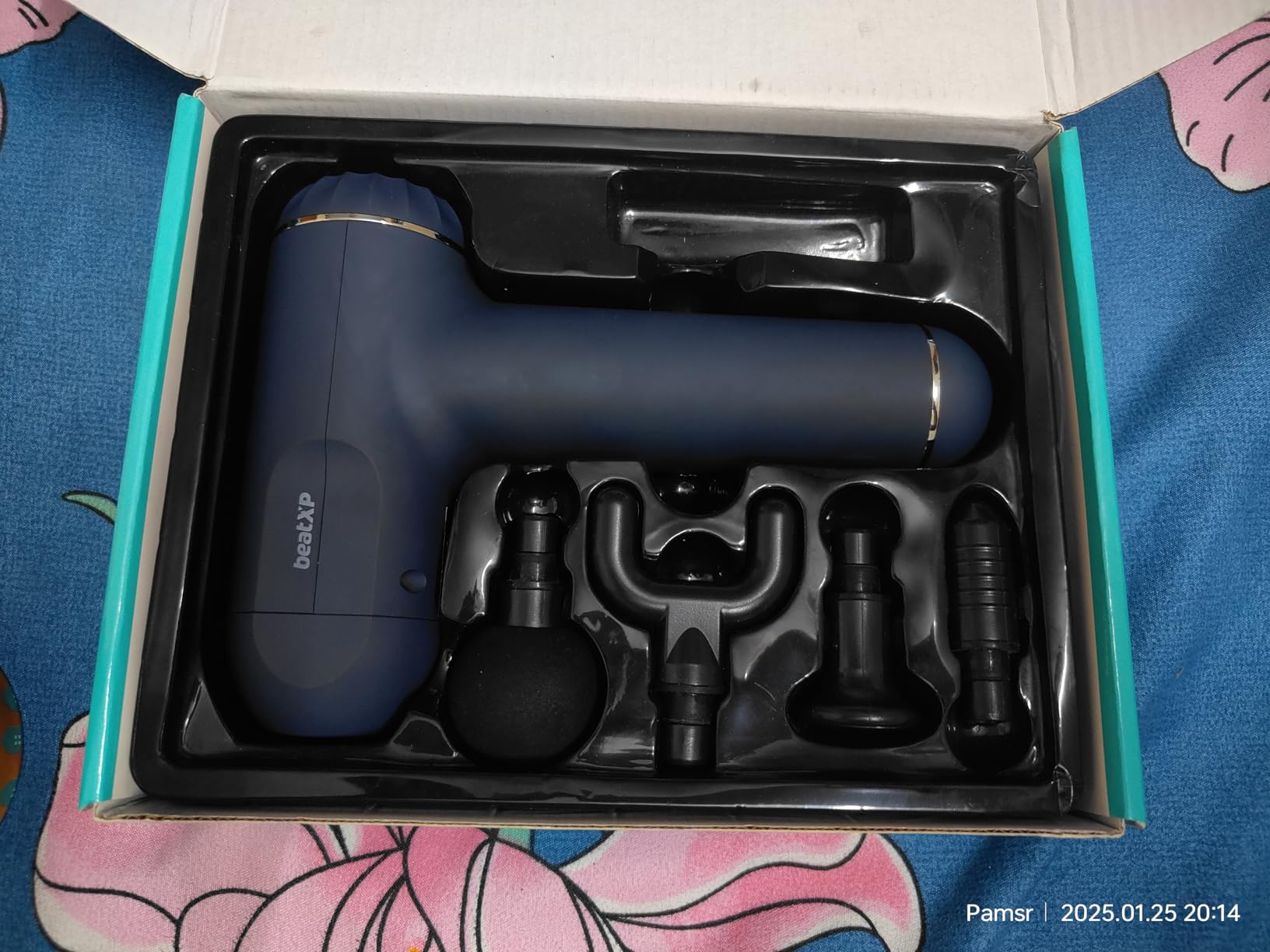 beatXP Bolt Deep Tissue Massage Gun | Percussion Muscle Massager for ...