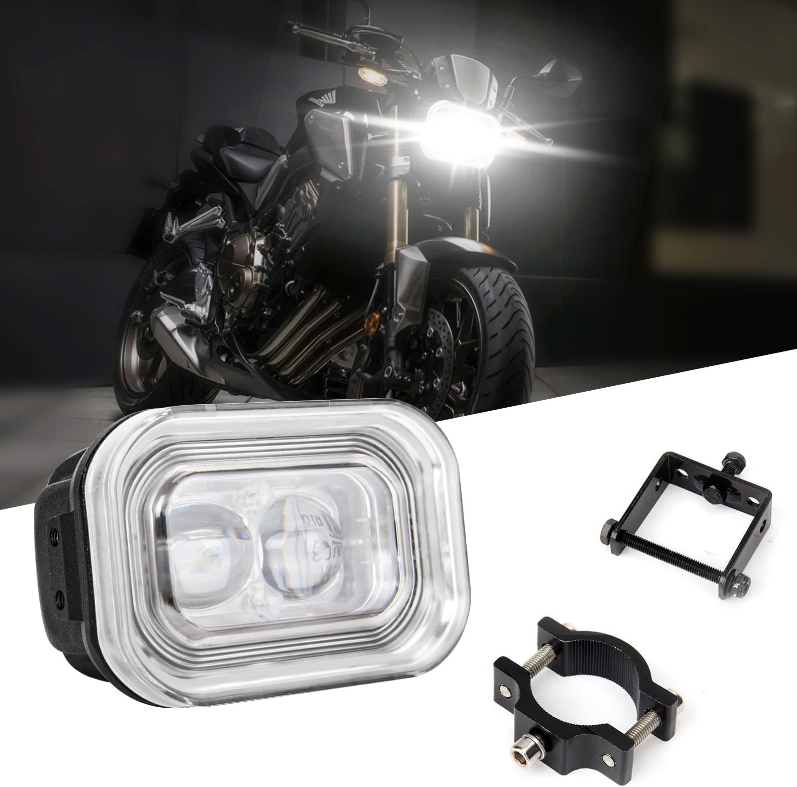 Amazon.com: OPPBUY 4 ''LED Headlight Cool White Motorcycle LED ...