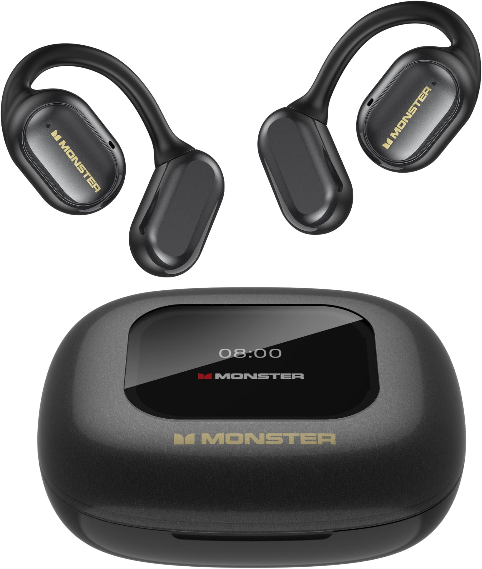 Amazon.com: Monster Open Touch Pro 100, Open Ear Headphones Touch ...