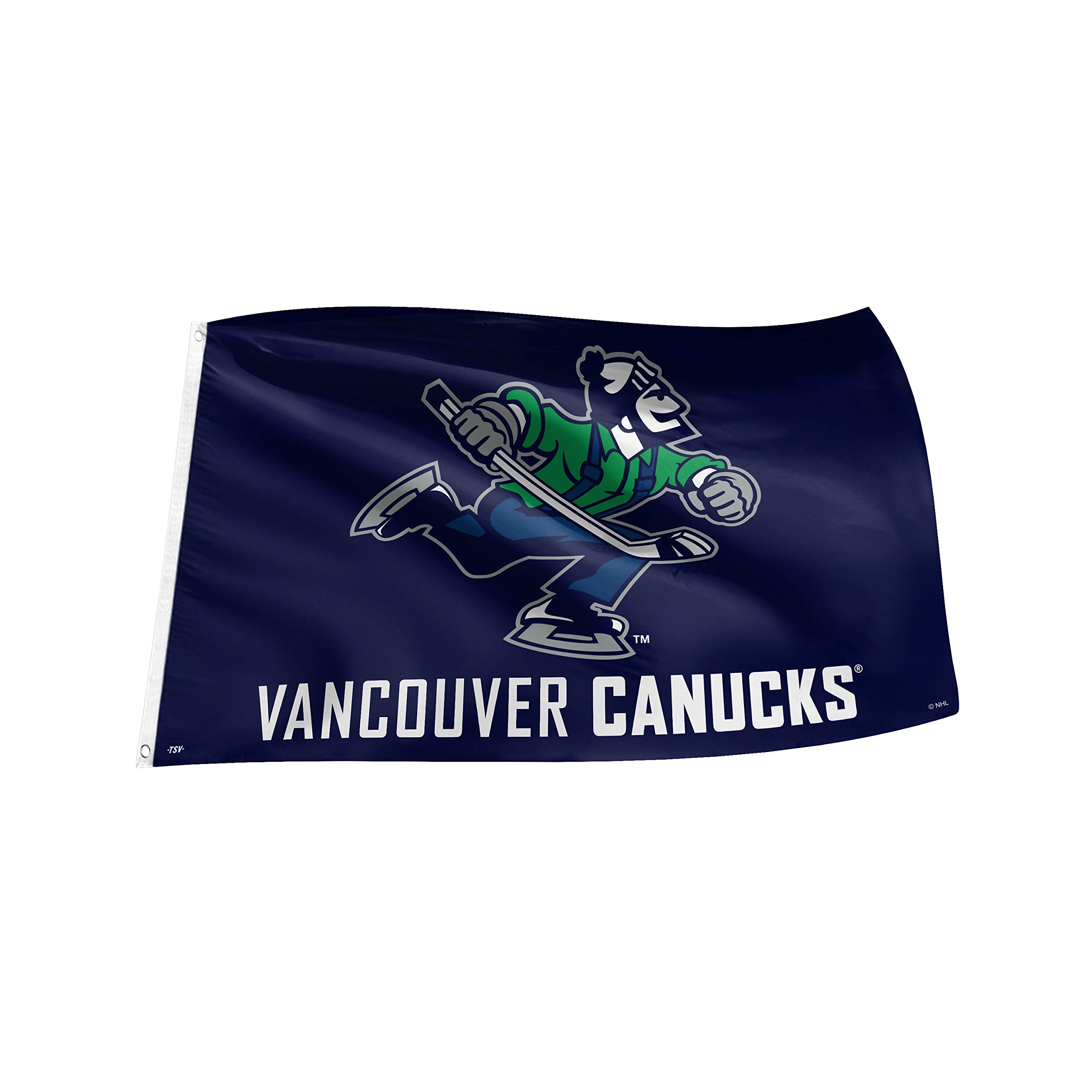 Johnny Canuck Logo Flex Fit Hat With A Johnny Canuck Embroidered Twill
