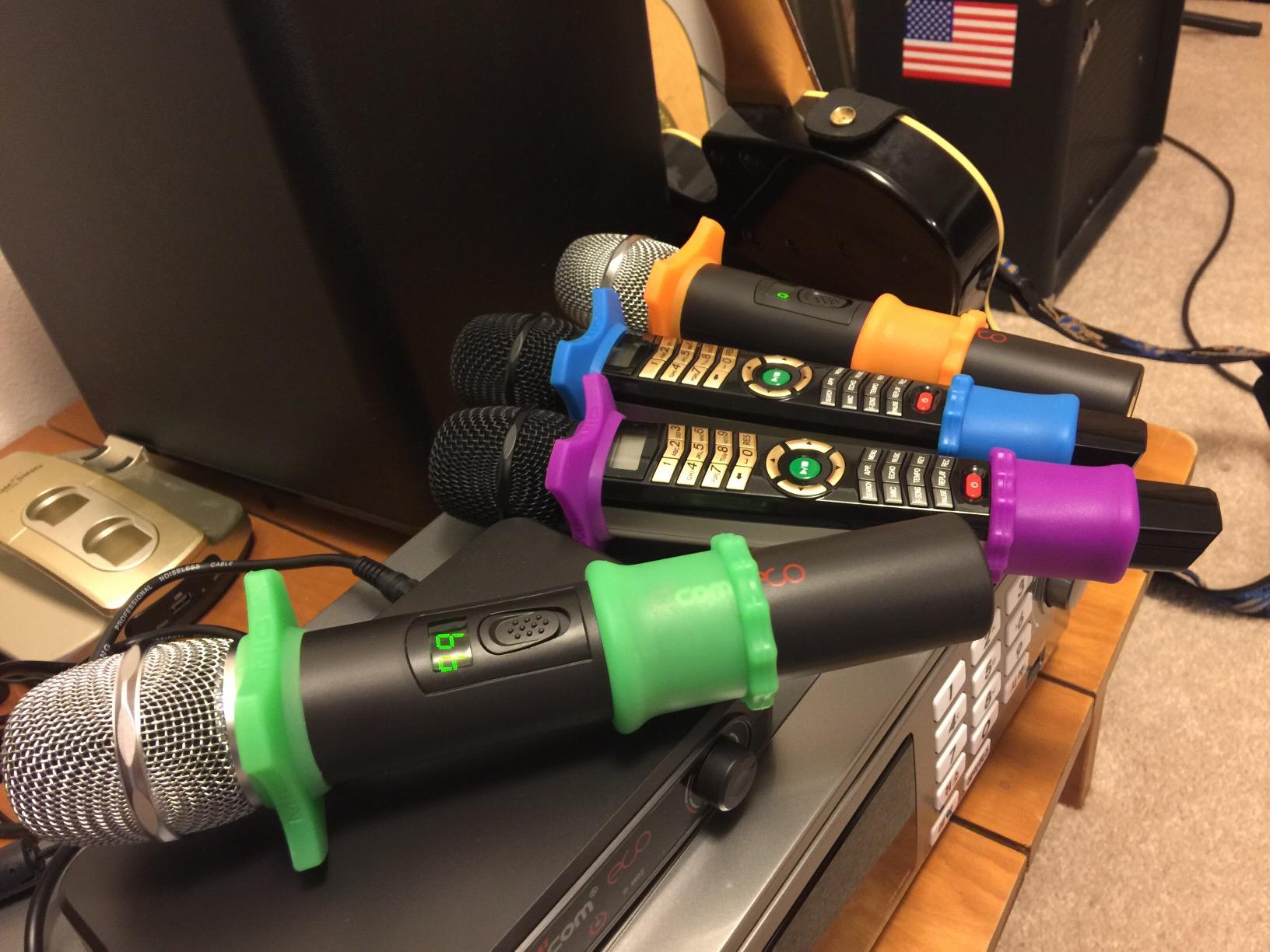 Amazon.com: AUCH 6 Sets Shakeproof Wireless Handheld Microphone Anti ...