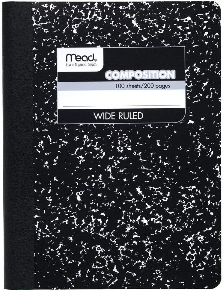 Amazon.com : EXCEED Composition Book (red) : Office Products
