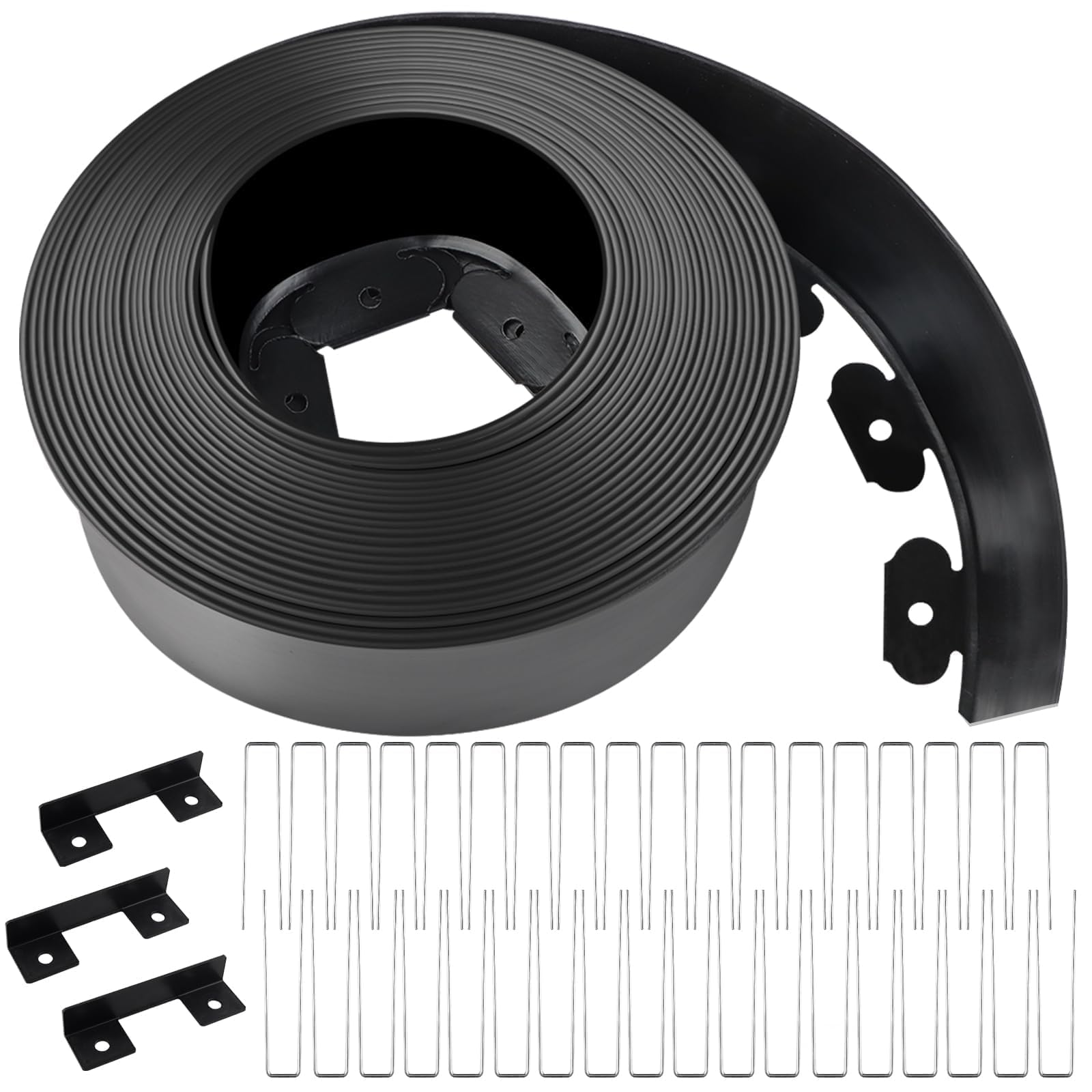 Amazon.com : Kalolary NO Dig Landscape Edging, 40FT x 4 Inch Tall ...