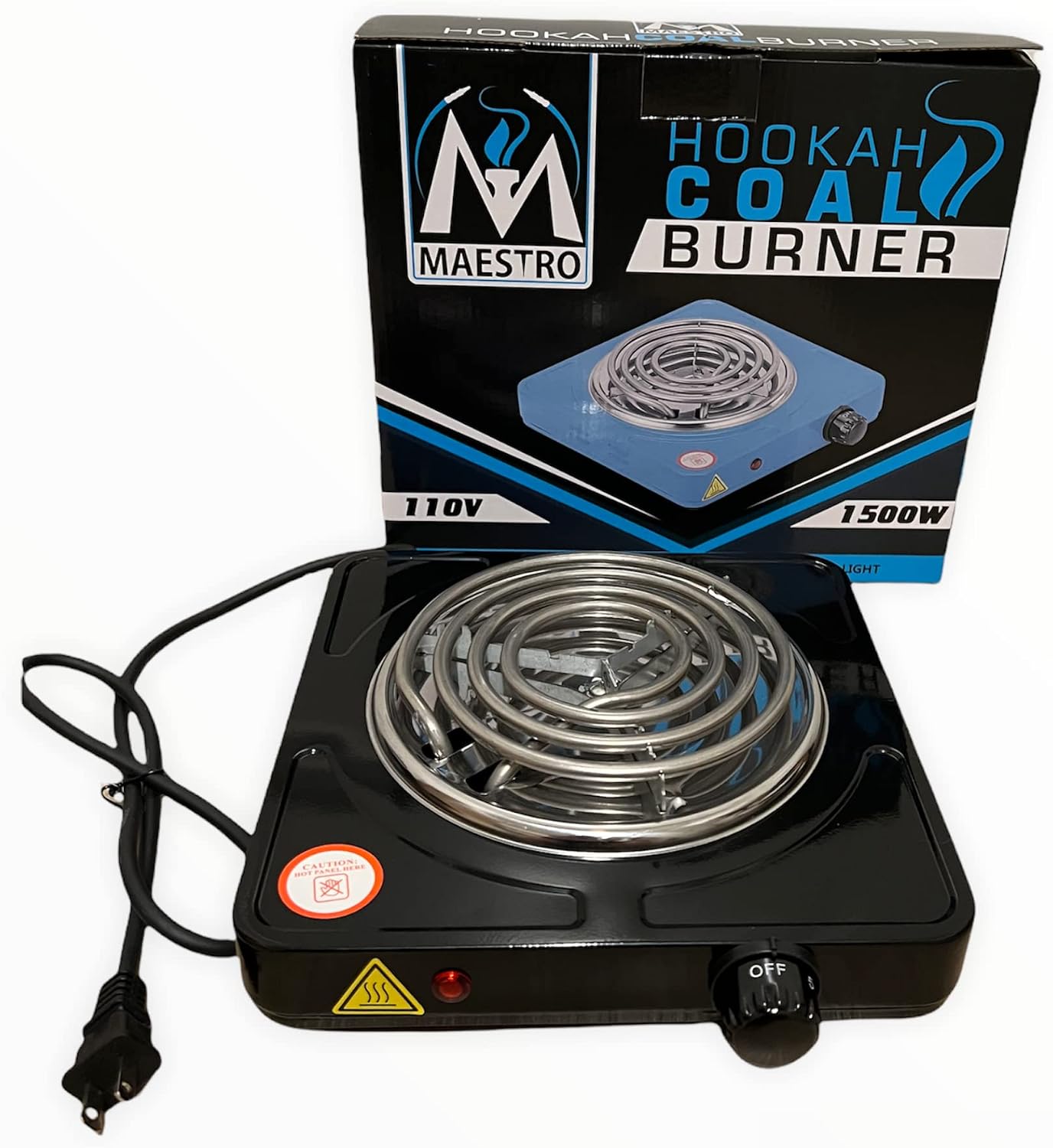 Amazon.com: Hookah Coal Burner Single Coil Hot Plate Cooktop, Compact ...