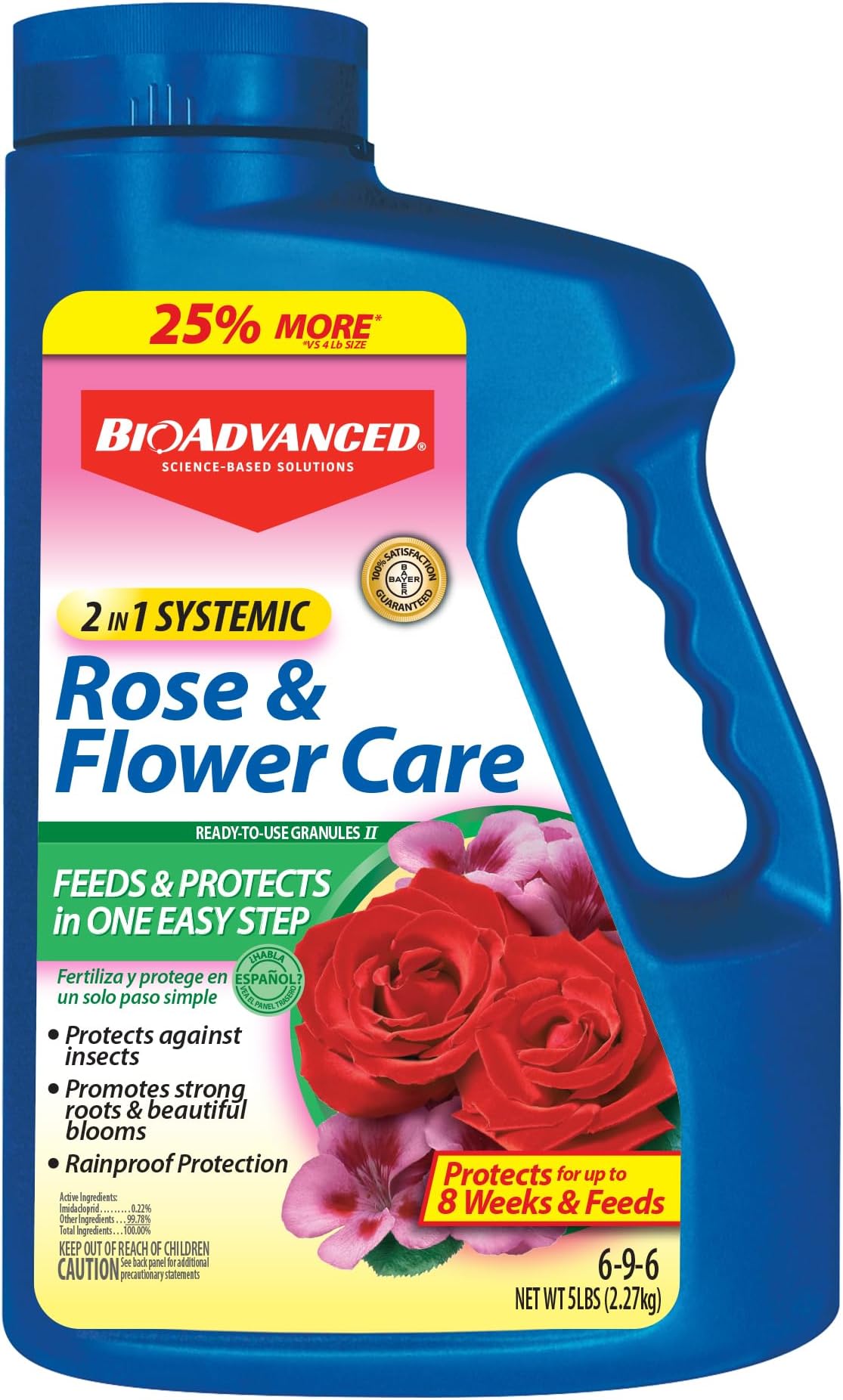 Amazon.com : BioAdvanced 2-in-1 Systemic Rose and Flower Care II ...
